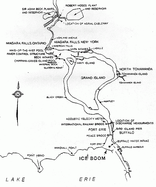 Map of Upper and Lower Niagara | Great Lakes Coalition